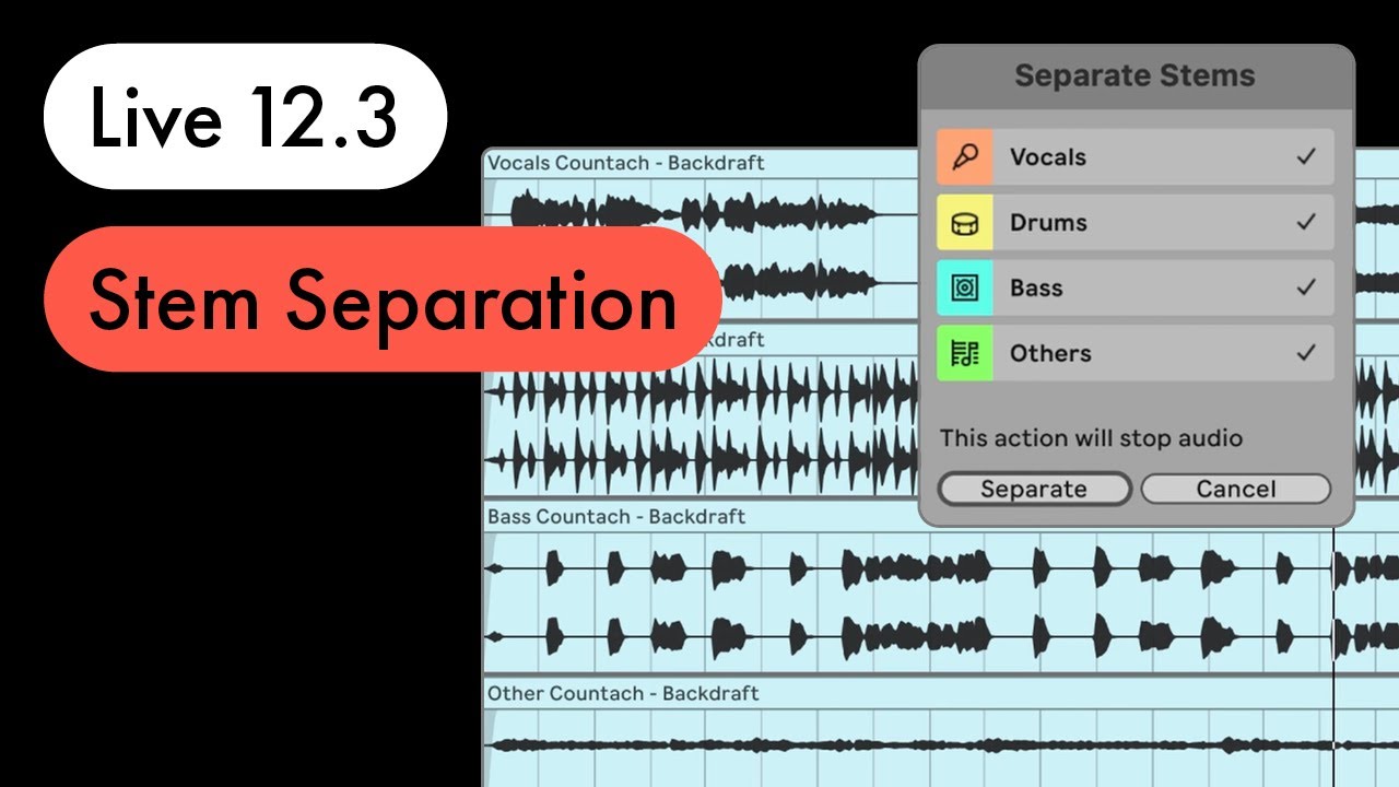 Ableton Live 12.3: Stem Separation and Way More - HEFT!G